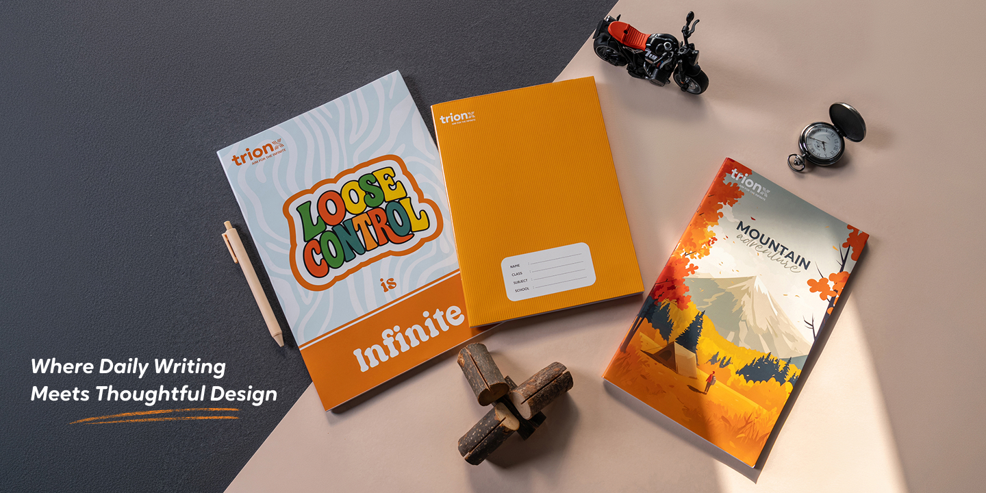 Trionx — Premium Notebooks for School, College & Everyday Writing